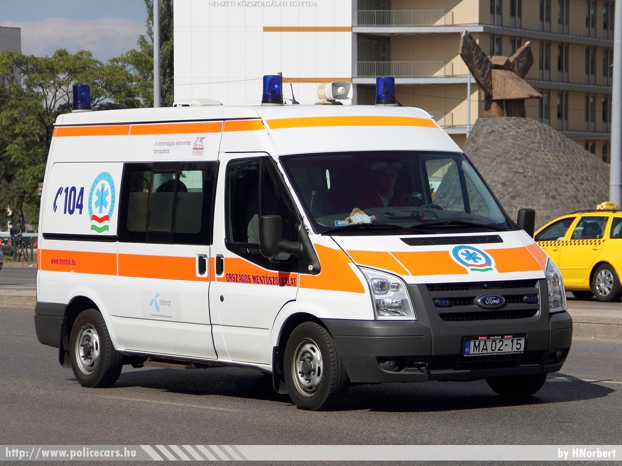 Országos Mentőszolgálat mentőautói - mentokb135 - Policecars.hu galéria